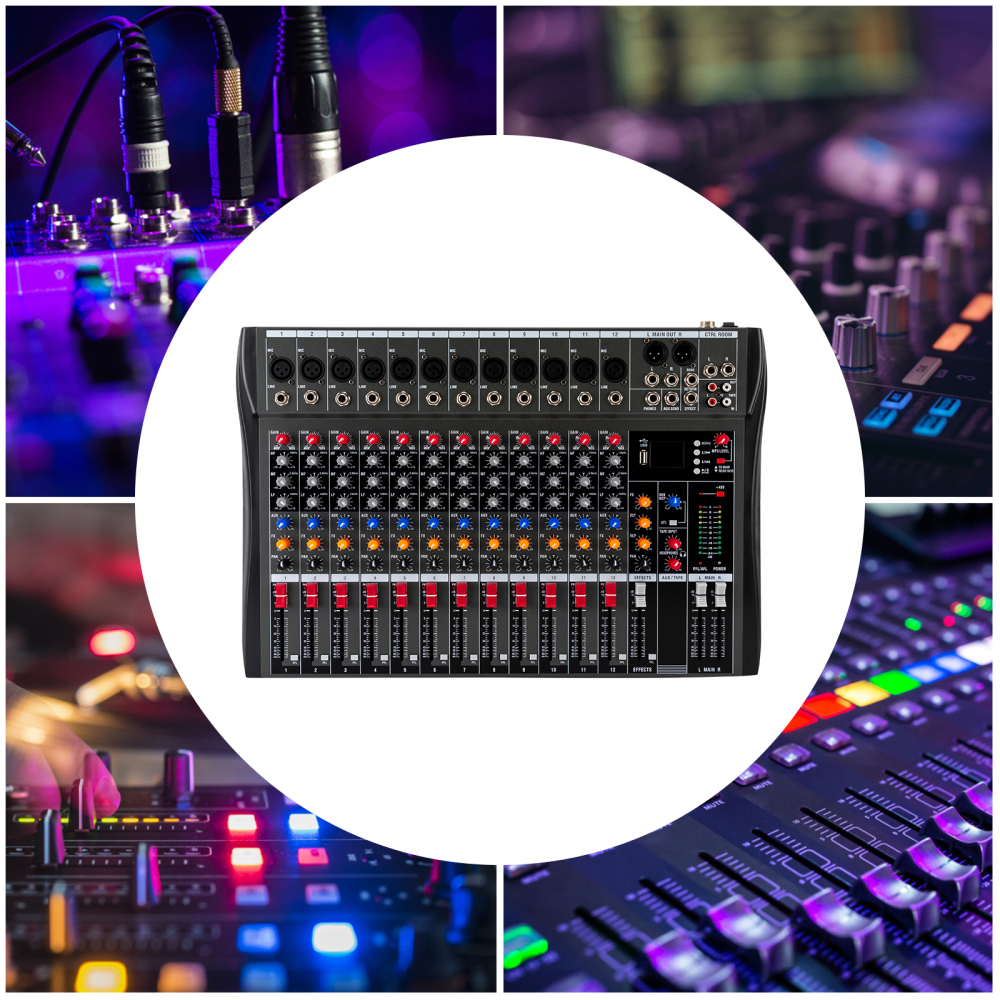 Controlador de sonido DJ para grabación por ordenador Mezclador de ...