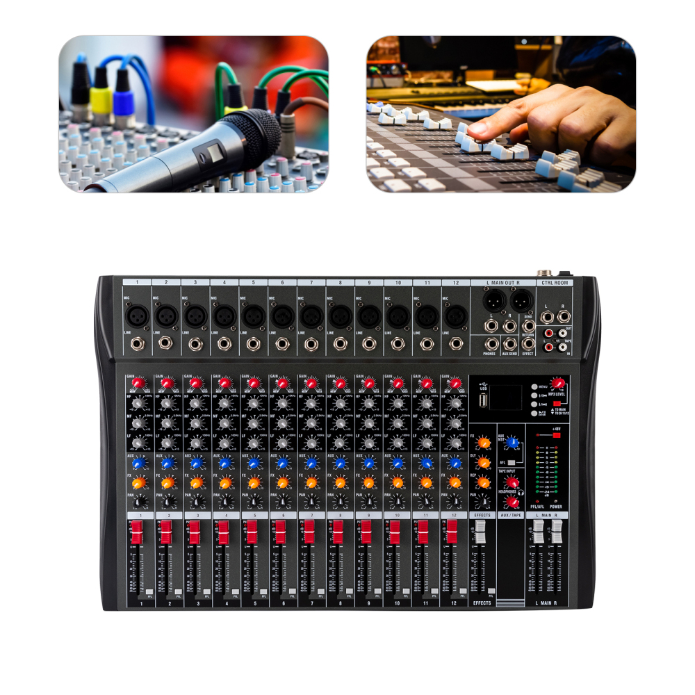 Controlador de sonido DJ para grabación por ordenador Mezclador de ...